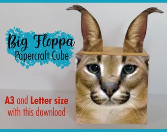 Floppa Template | Etsy Finland