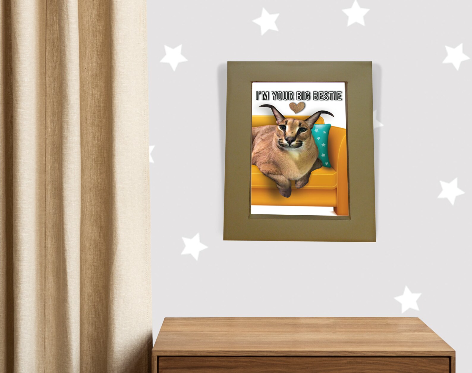 Big Floppa Picture Frame Template. DIY Big Floppa Papercraft - Etsy ...