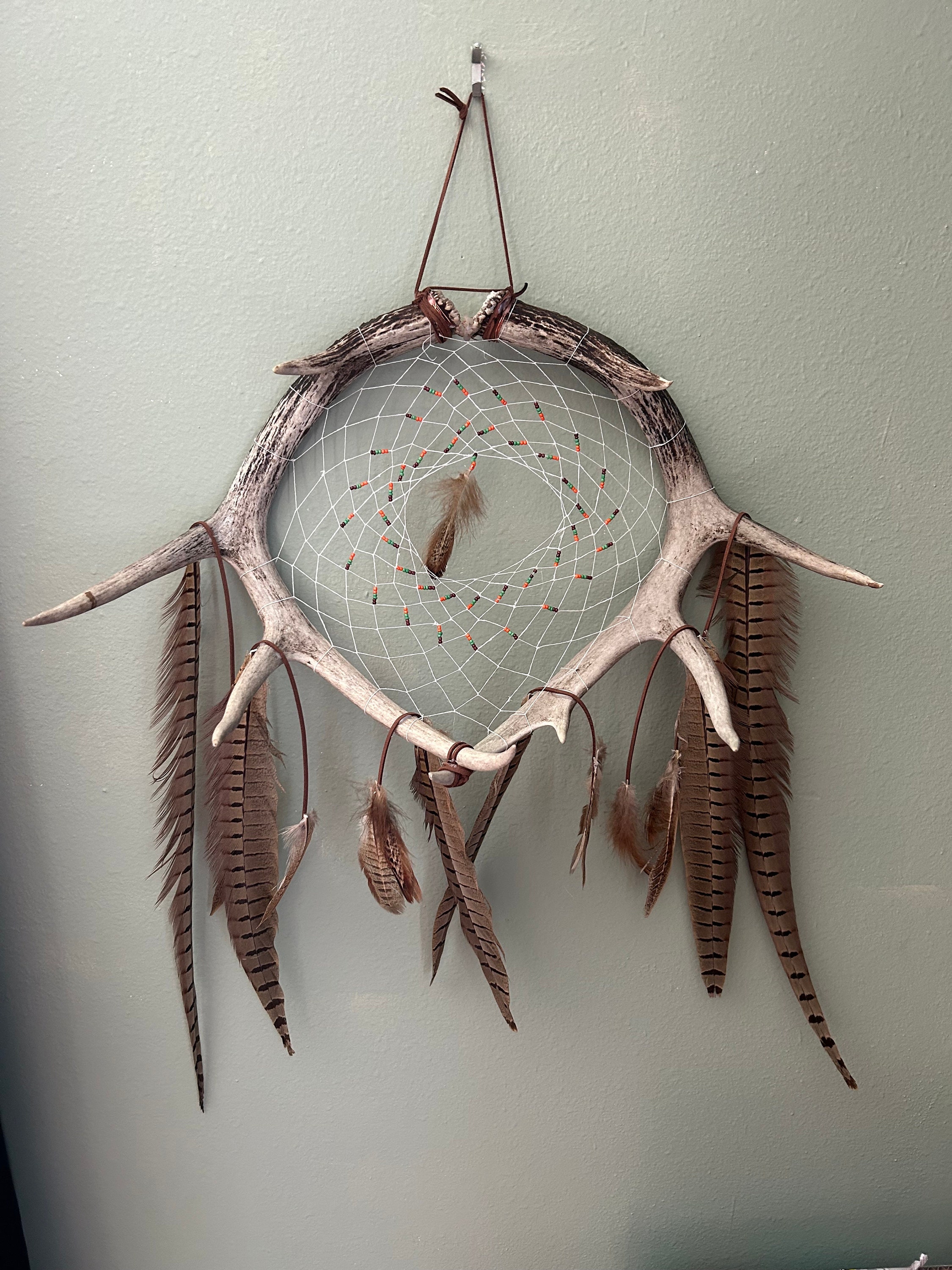Custom Made Dream Catcher! Authentic Deer Antlers - Etsy