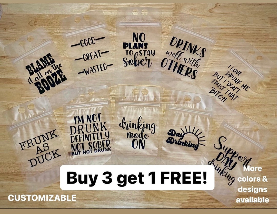 Reusable Drink Pouches With Straw / Custom Drink Pouches / Drink Pouch ...