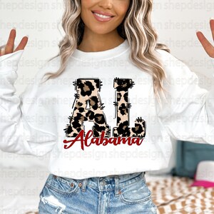 Sublimation Digital Design Image Download Alabama, High Quality 300 DPI ...