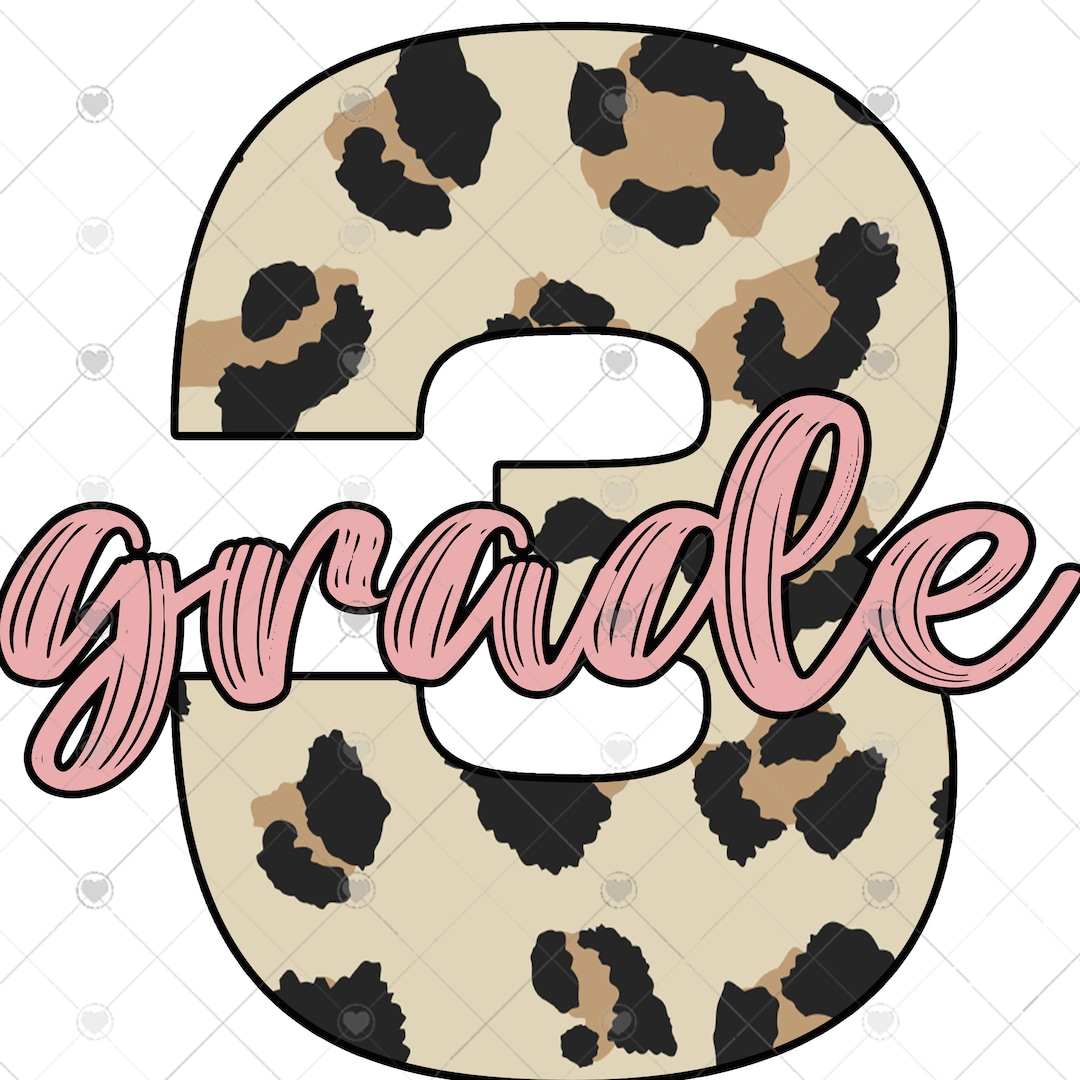 3rd Grade Back to School PNG, High Quality 300 DPI Digital Download ...