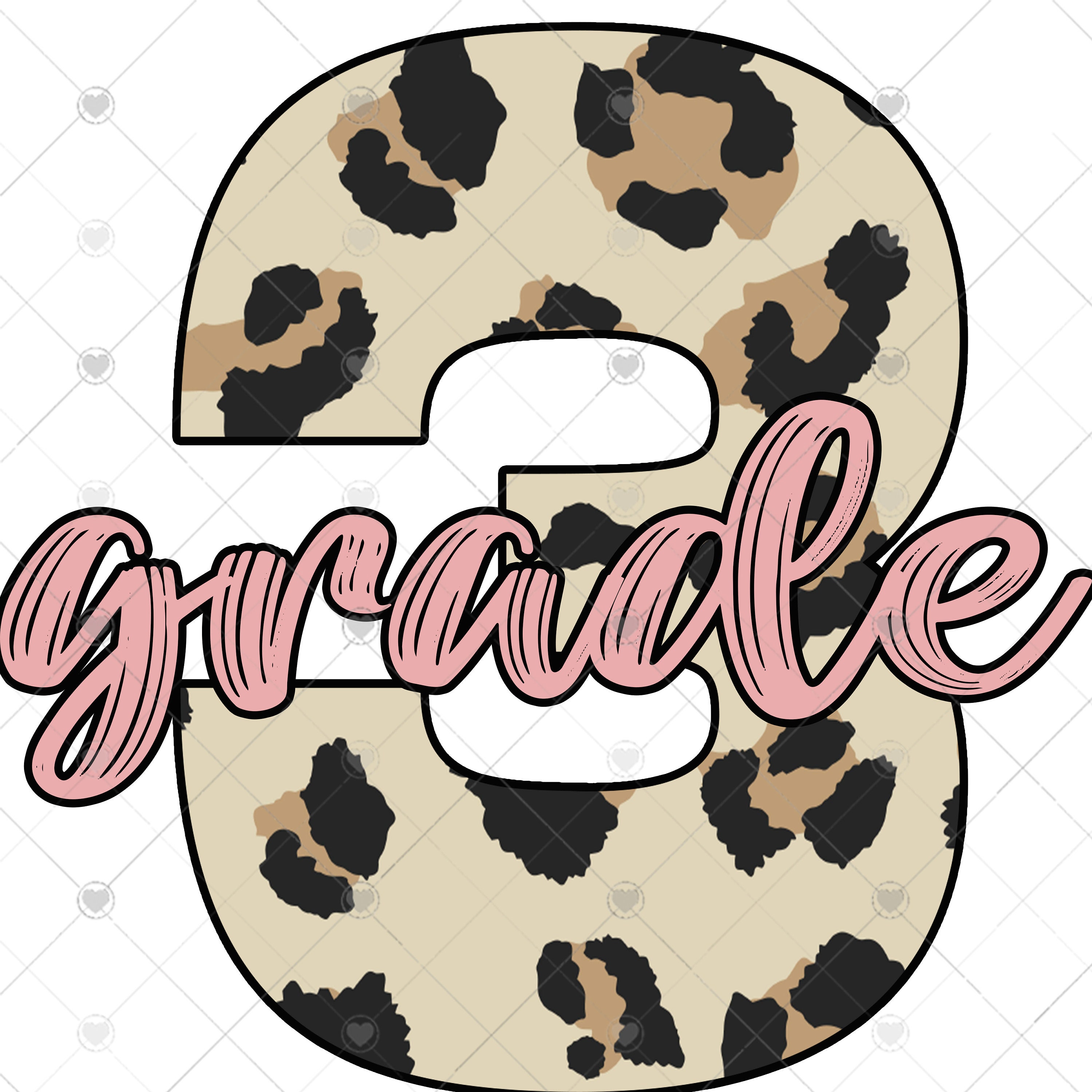 3rd Grade Back to School PNG, High Quality 300 DPI Digital Download ...