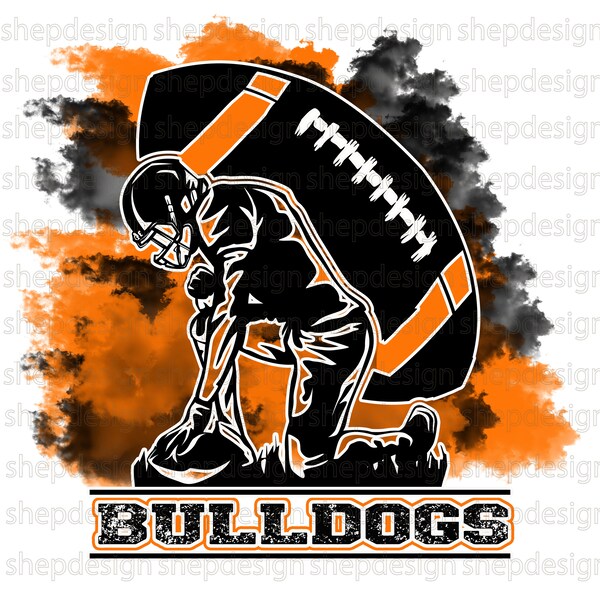 Bulldogs Football - Etsy