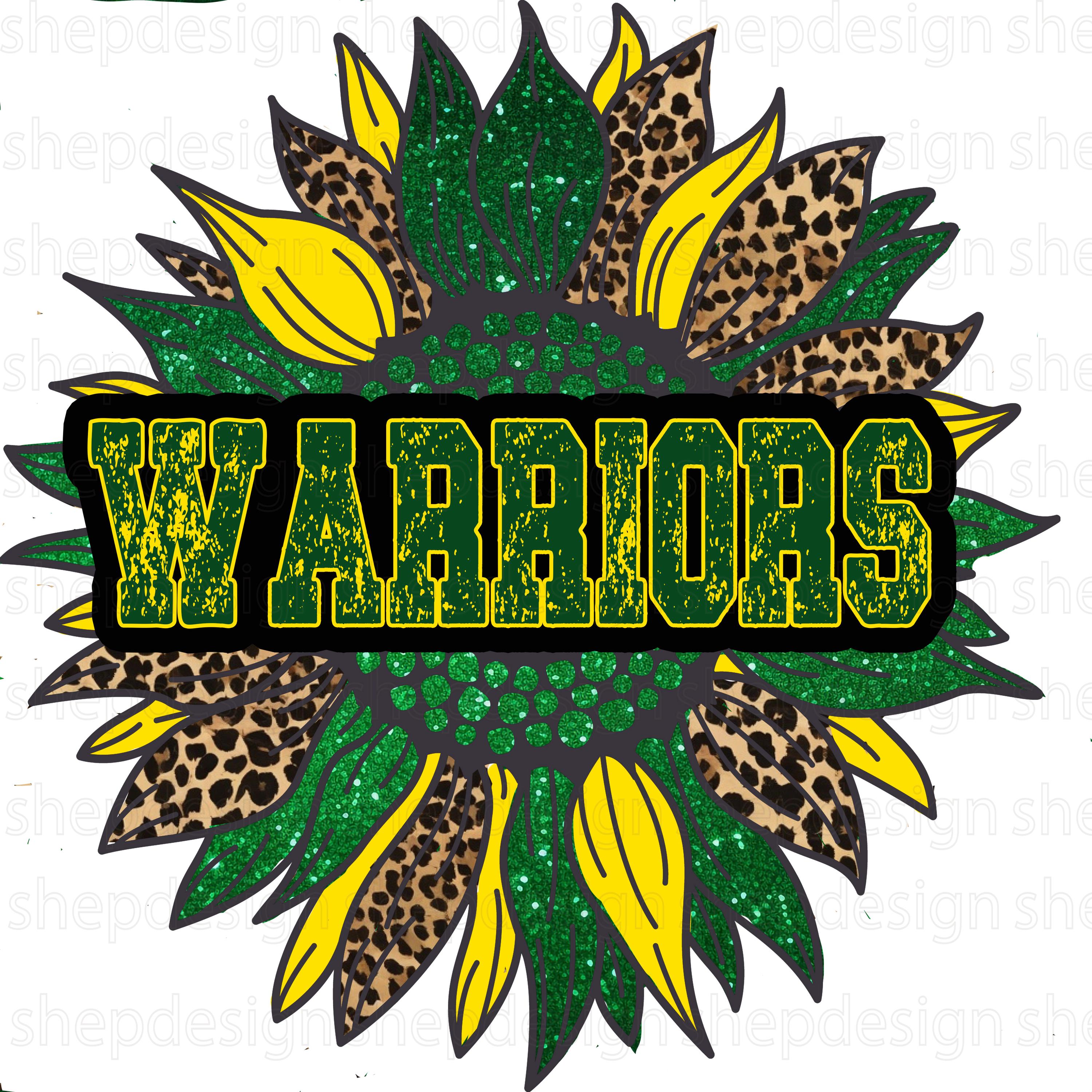 Warrior Football PNG Digital Download High Quality 300 DPI Warrior ...