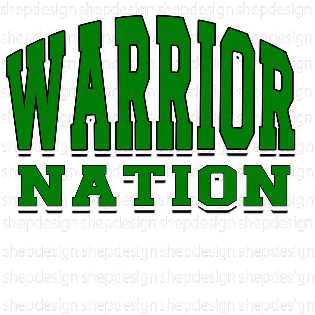 Warrior School PNG Digital Download High Quality 300 DPI Warrior ...