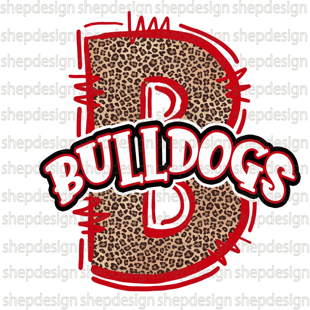 Bulldogs PNG Digital Design Download for Sublimation, DTF, and Screen ...