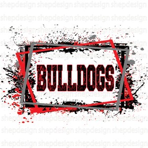 Bulldogs PNG Digital Download, High Quality 300 DPI Bulldogs Football ...