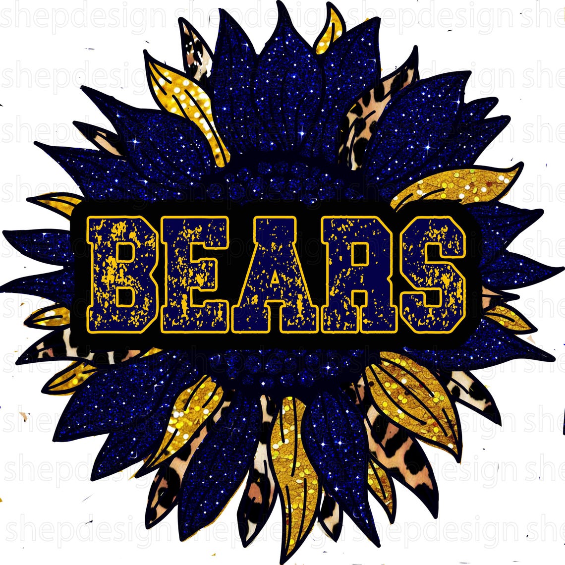 Bears Football PNG , High Quality 300 DPI Commercial Use PNG - Etsy