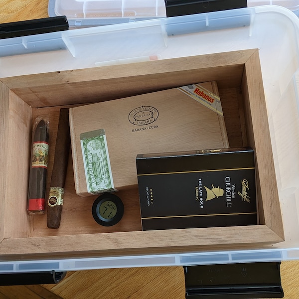 Tobacco Humidor - Etsy