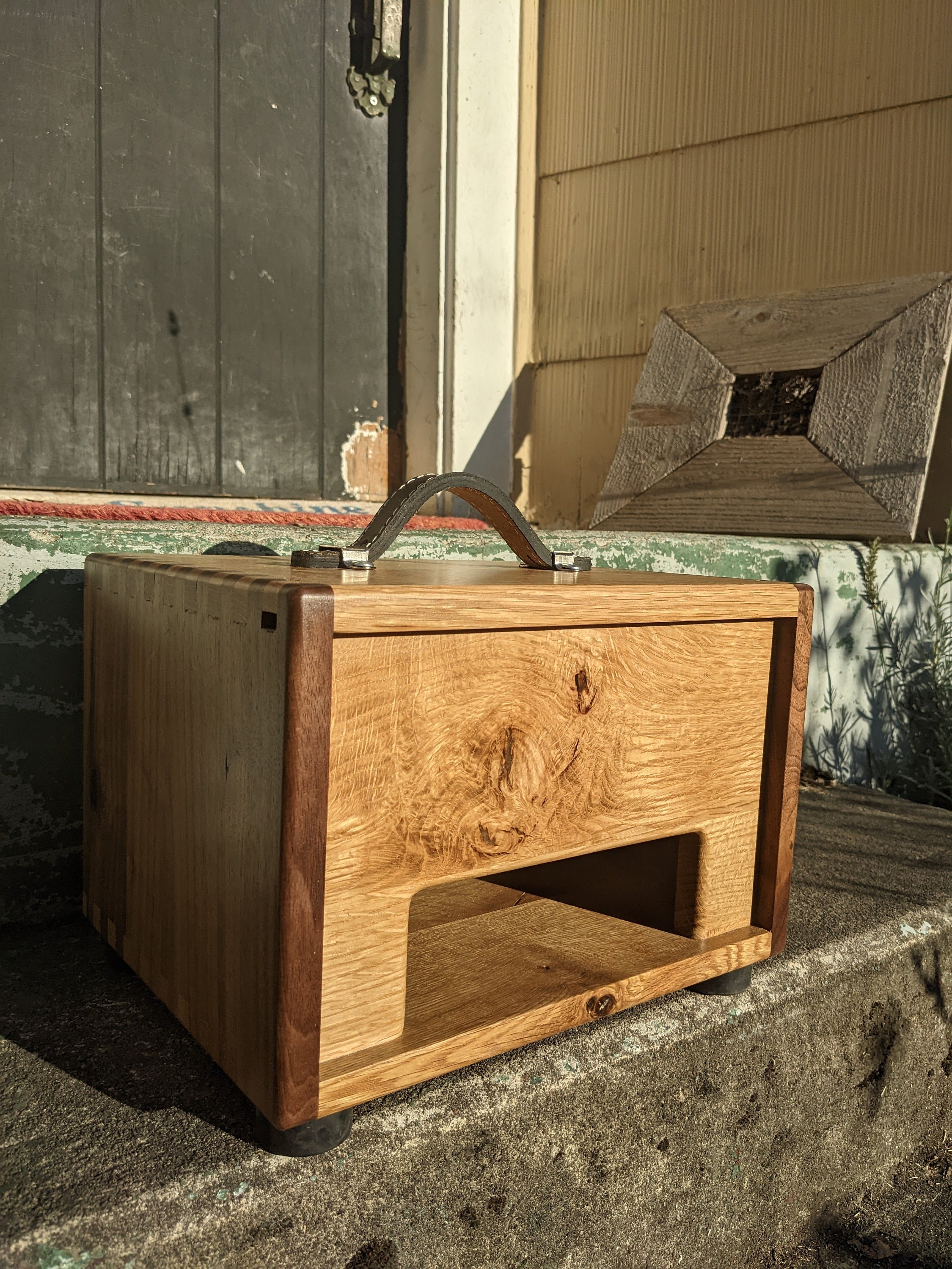 Custom Made Wooden Amp Heads