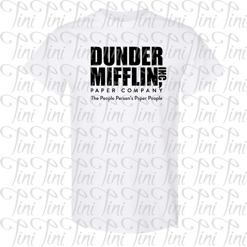 The Office Dunder Mifflin SVG, Vector Art (PDF File) - Etsy