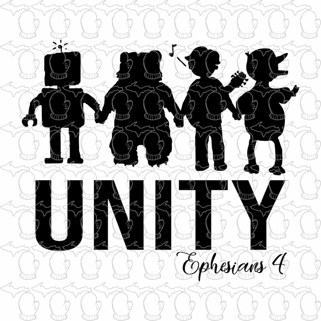 Unity Ephesians 4 Christian Art! SVG File PDF File Vector Art SVG - Etsy
