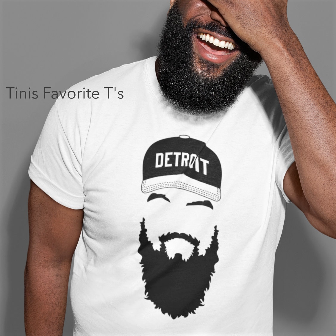 Detroit Beard SVG File PDF File Vector Art - Etsy