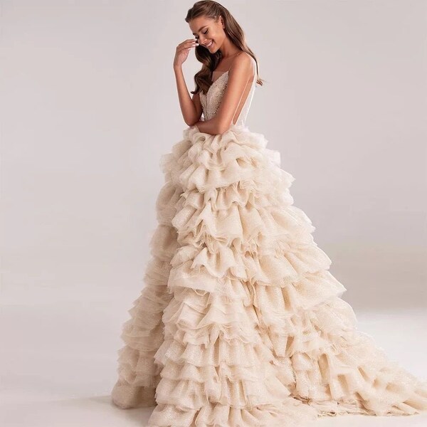 Champagne Tulle - Etsy