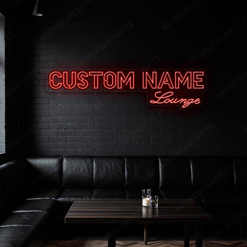 Lounge Neon Sign - Etsy