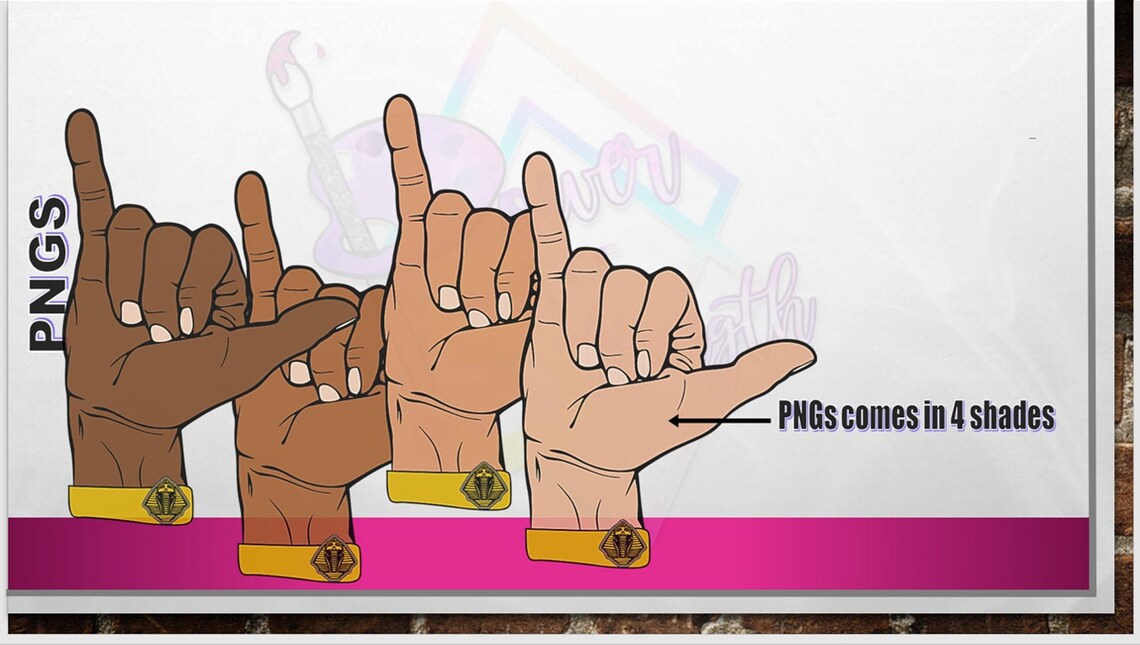 Alpha Phi Alpha Hand Symbol Signs l SVG l PNG l Divine 9 Hand | Etsy