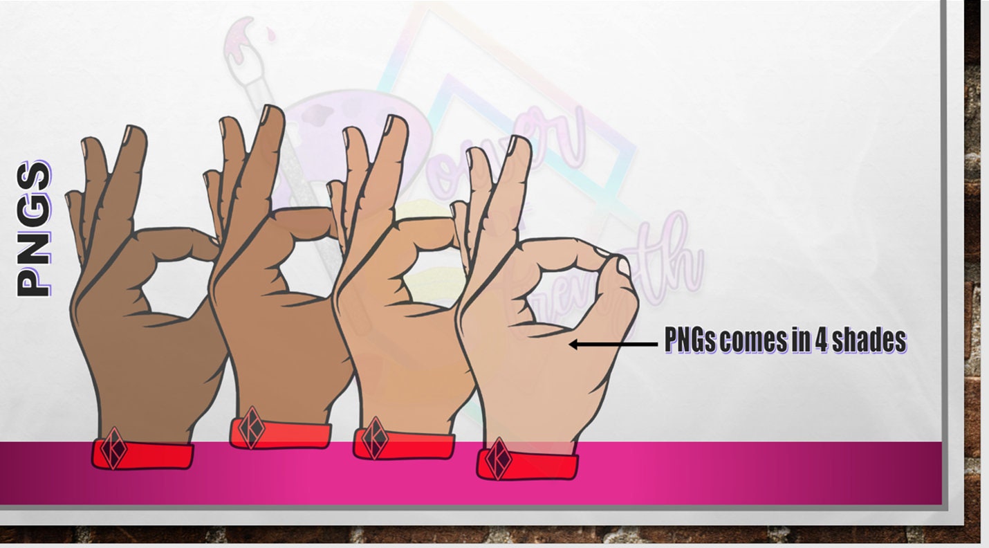 Kappa Alpha Psi Hand Symbol Signs L SVG L PNG L Divine 9 Hand Etsy