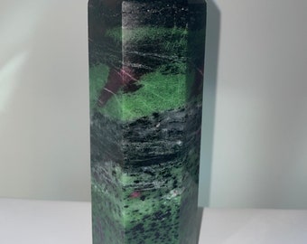 Ruby in Zoisite Tower - Etsy