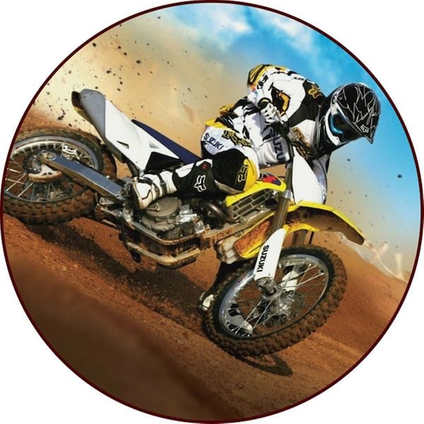 Motorcycle Cake Topper - Etsy