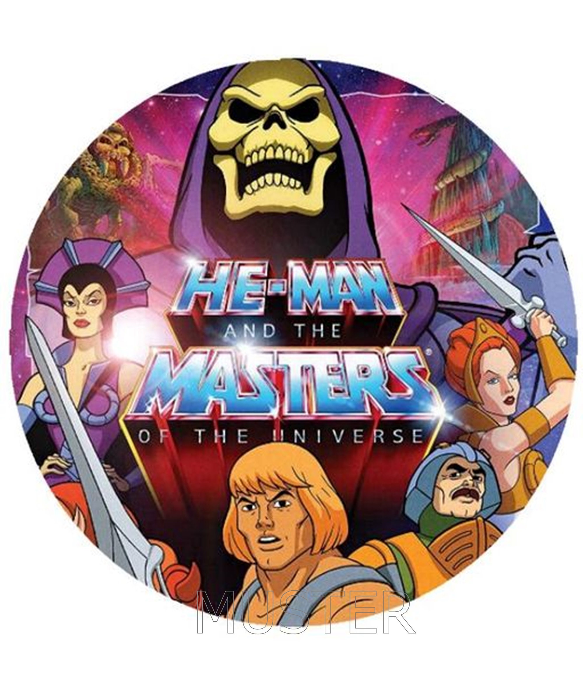 Cake Topper He-man Masters Wafer Decorative Paper Cake Decoration ...
