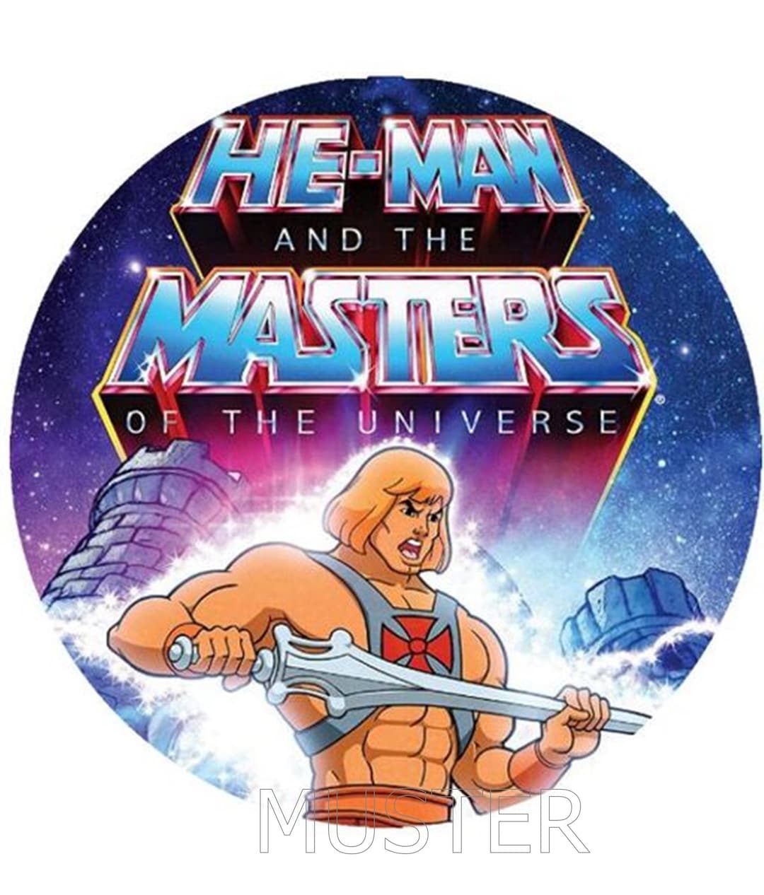 Cake Topper He-man Masters Wafer Decorative Paper Cake Decoration Die ...