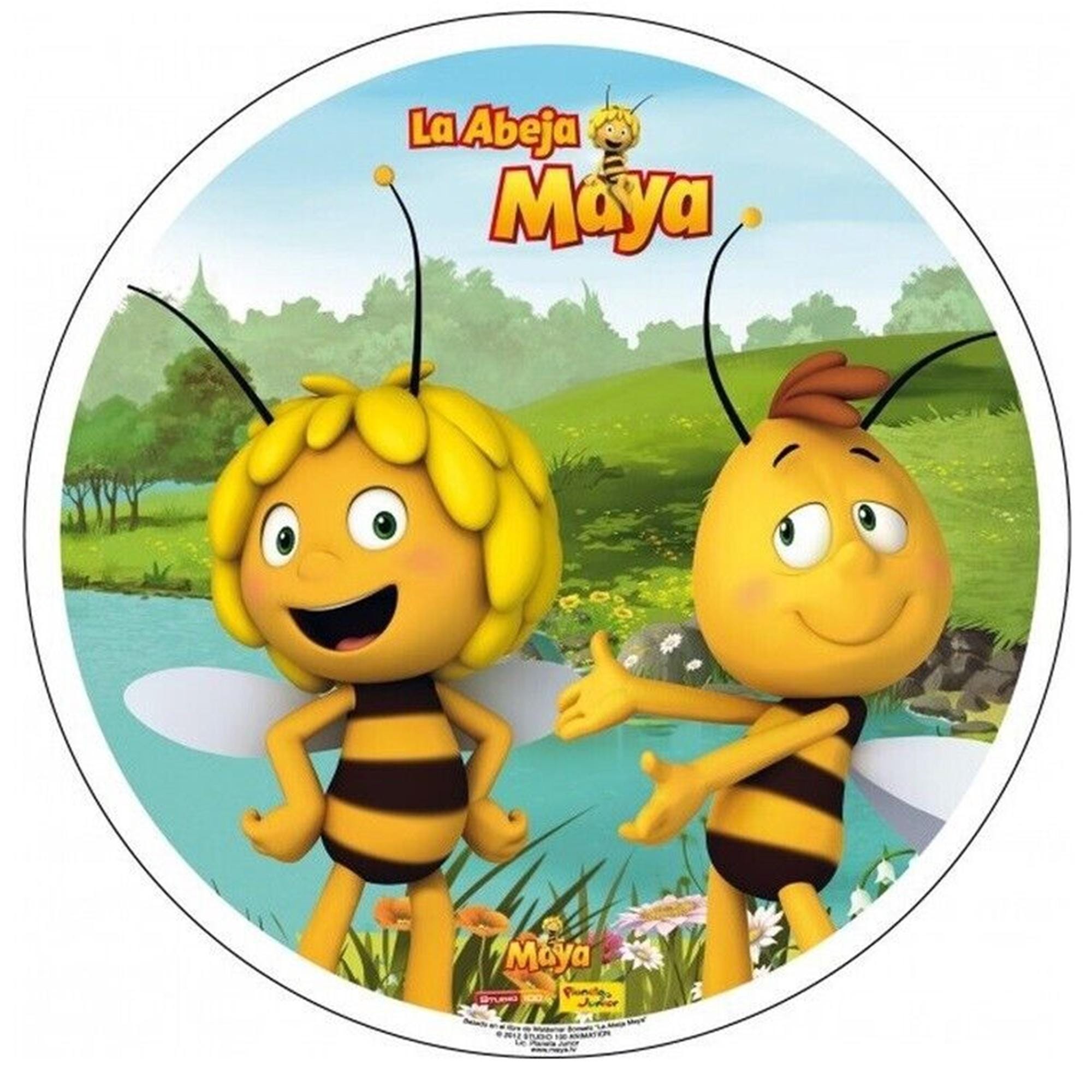 Cake Topper Maya the Bee Willi Bee New Wafer Decorative Paper Cake ...