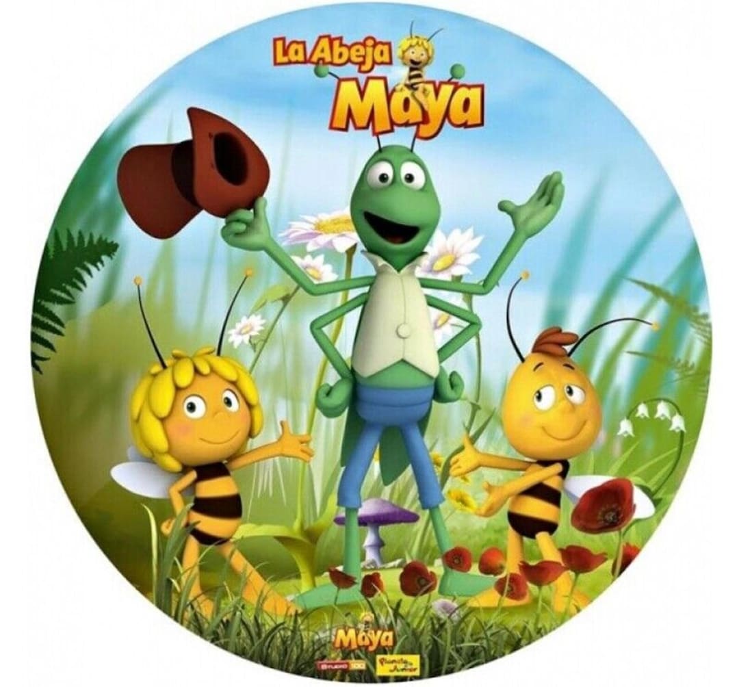 Cake Topper Maya the Bee Flip Willi Bee New New Wafer Decorative Paper ...