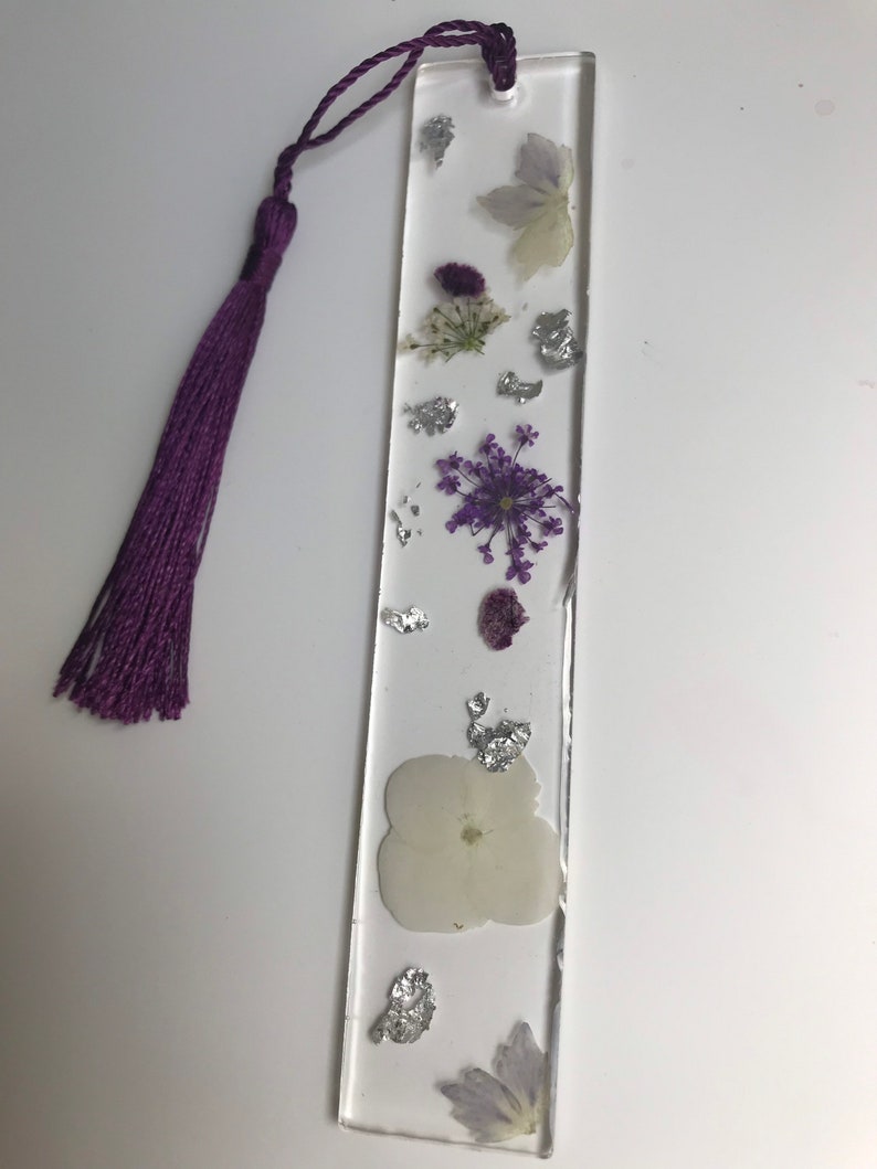 Custom Floral Bookmarks - Etsy