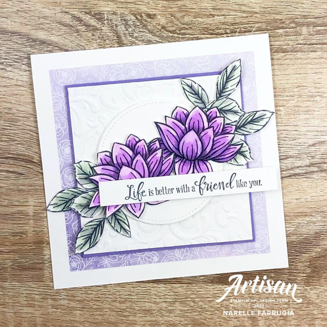 Stampin' Up! Lovely Lily Pad Stamp Set and Die - Etsy