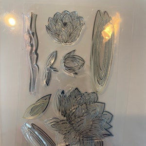 Stampin' Up! Lovely Lily Pad Stamp Set and Die - Etsy
