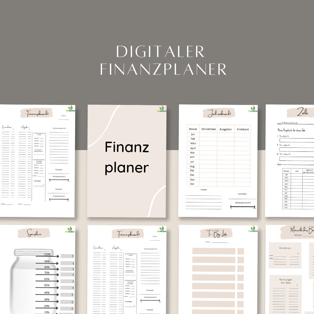 Finanzplaner | 17 Seiten | A4 | A5 - Etsy.de