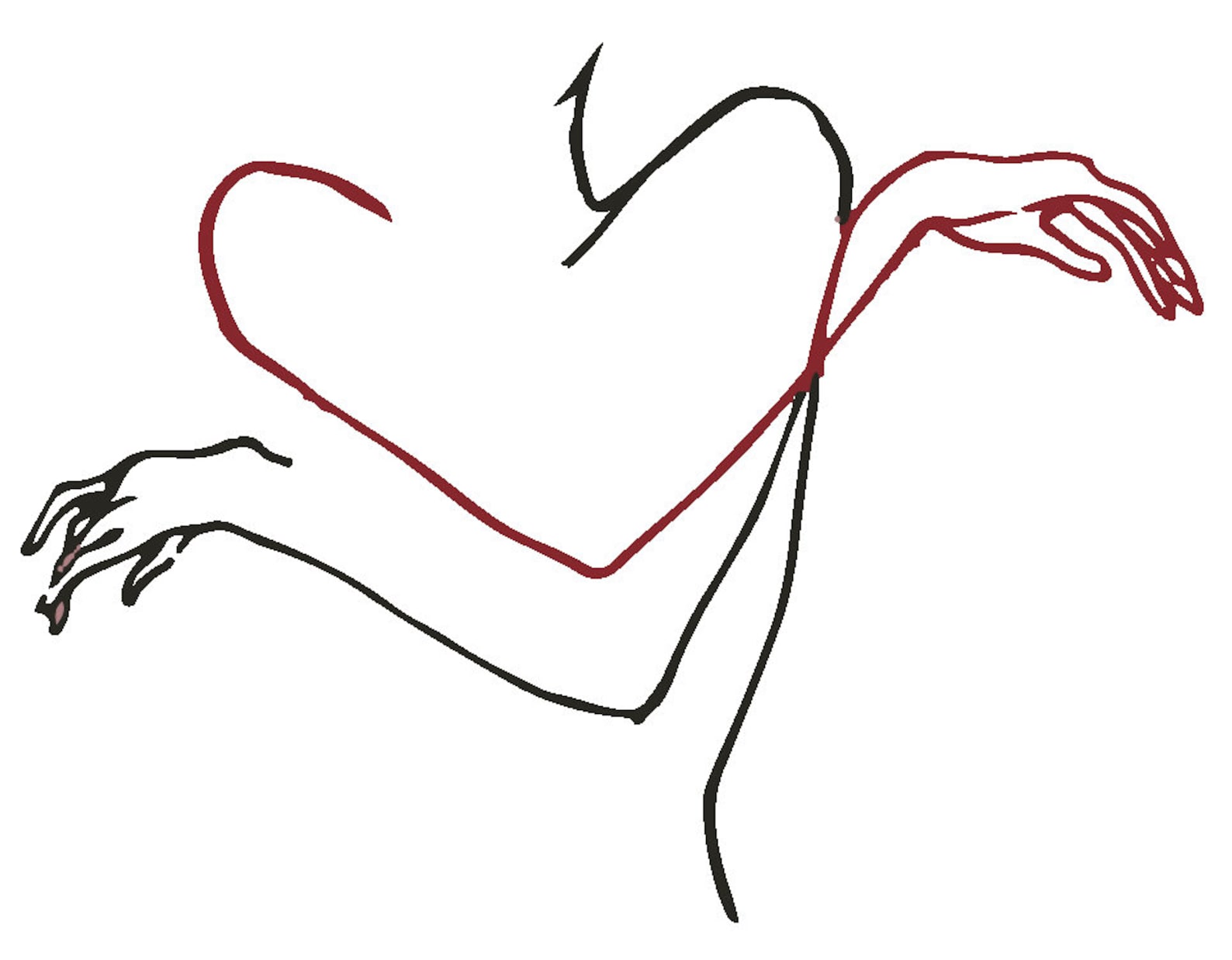 Digital Download "heart Arms" - Etsy