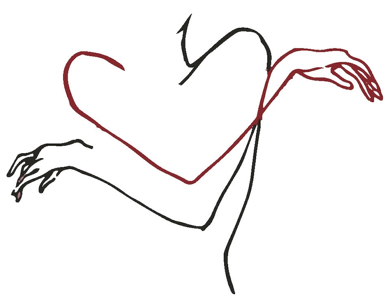 Digital Download "heart Arms" - Etsy