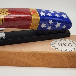 Custom Superhero Stapler and Pen - Etsy