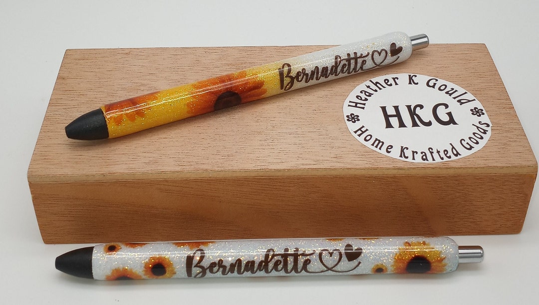 Personalized Glitter Gel Pen - Etsy