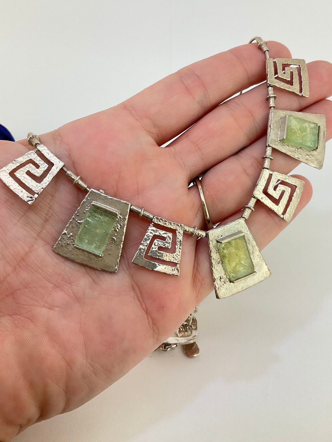 Luli Hammersztein ( Hammerstein ) Mid Century Sterling Silver Roman ...