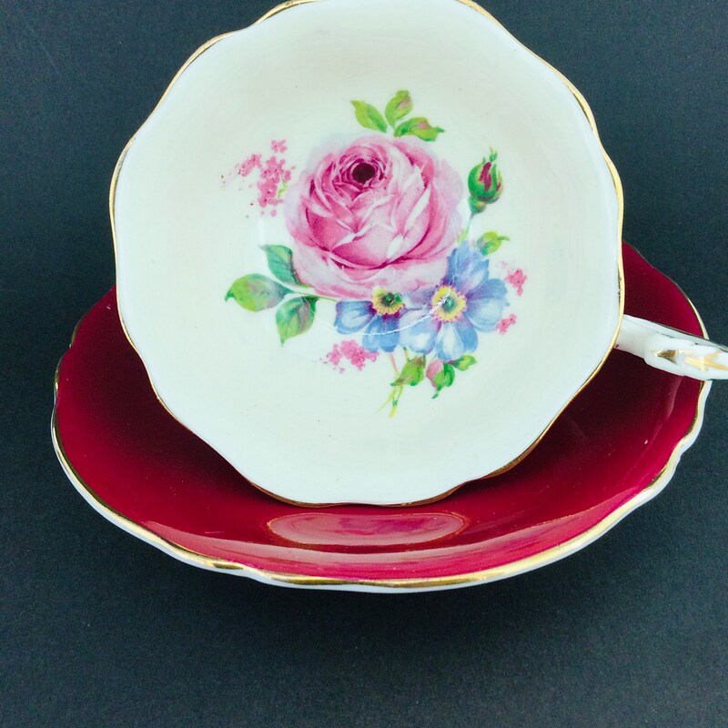 Pink Cabbage Roses - Etsy