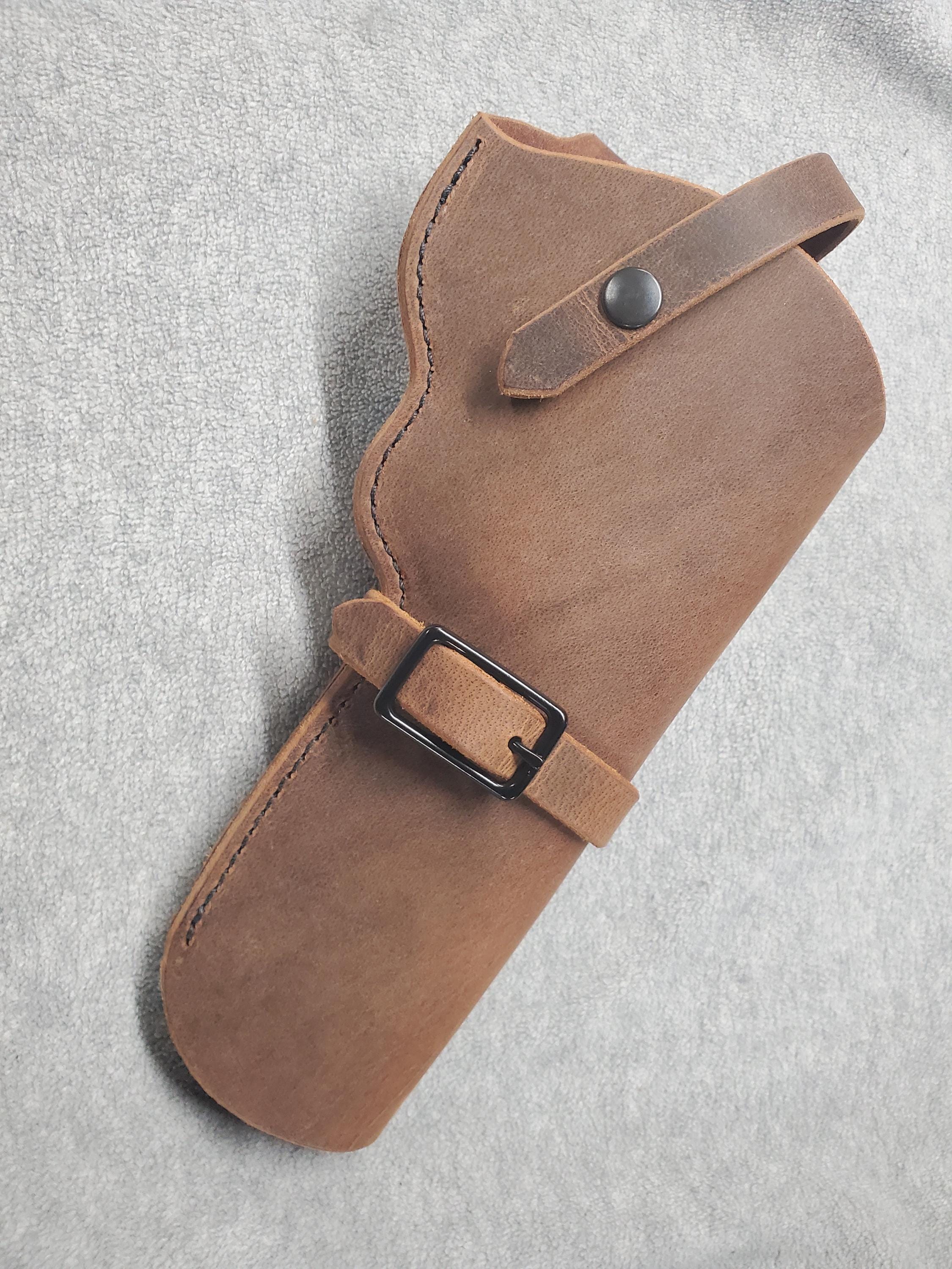 Colt Anaconda/kodiak Leather Holster, With Snap Strap and Barrel Strap ...