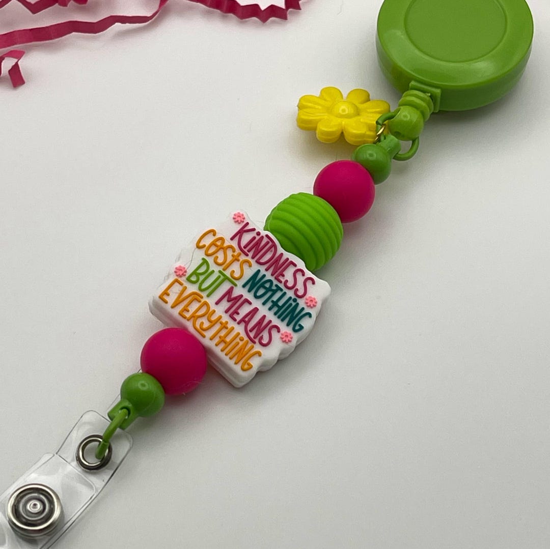 Kindness Means Everything Badge Reel - Etsy