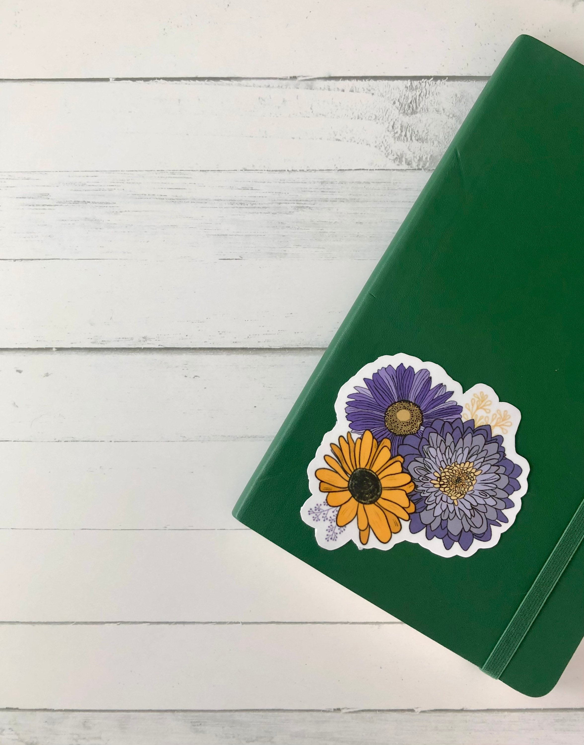 JMU Vinyl Sticker James Madison University JMU Floral Sticker Purple ...