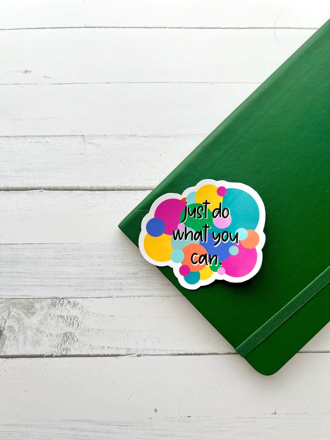 Just Do What You Can Vinyl Sticker | Mental Health Awareness Stickers ...