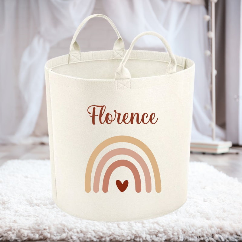 Baby Girl Storage Basket - Etsy