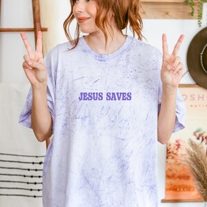 Trendy Jesus Shirt Comfort Colors Tie Dye Shirt Christian Clothing ...