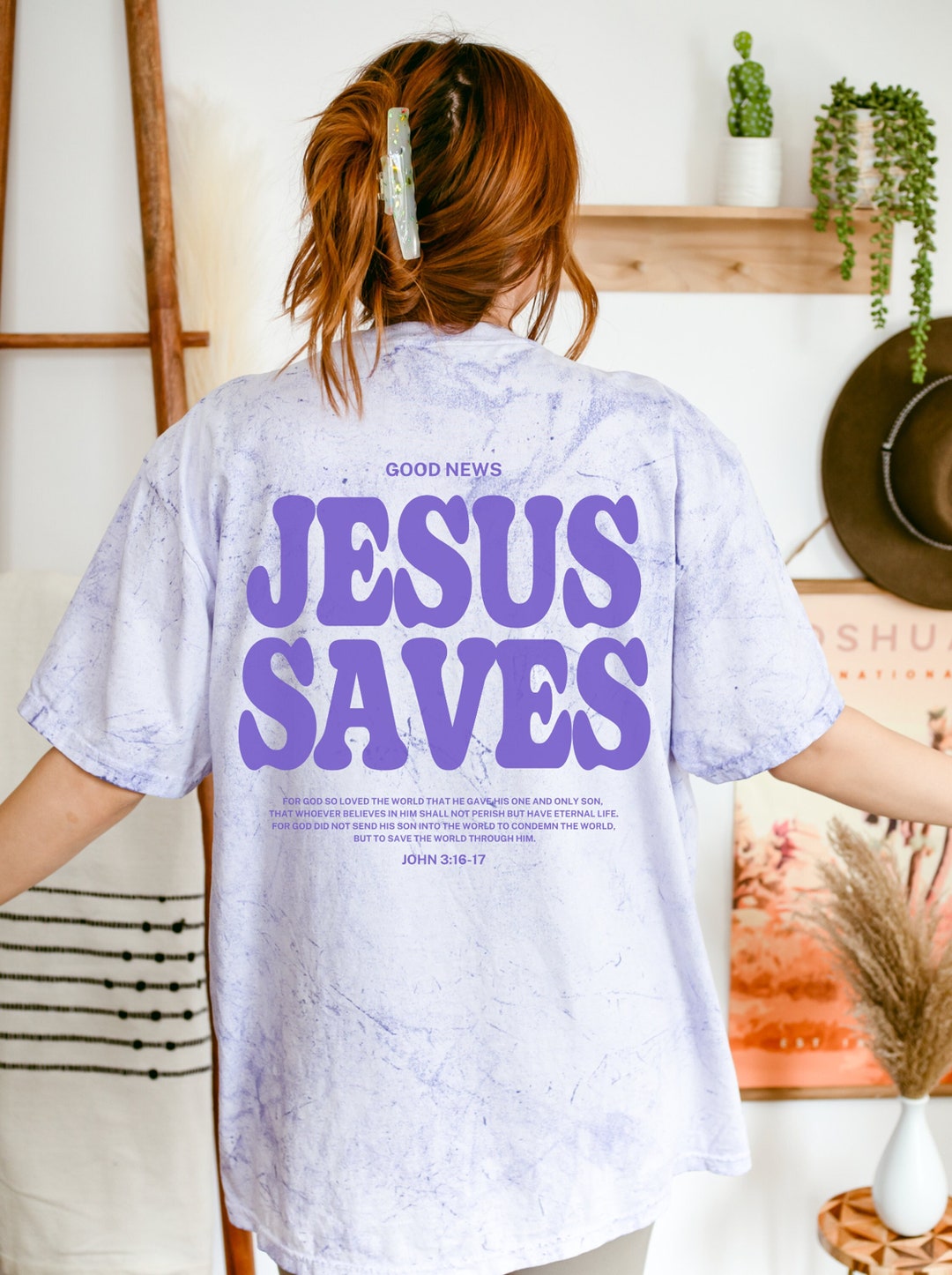 Trendy Jesus Shirt Comfort Colors Tie Dye Shirt Christian Clothing ...