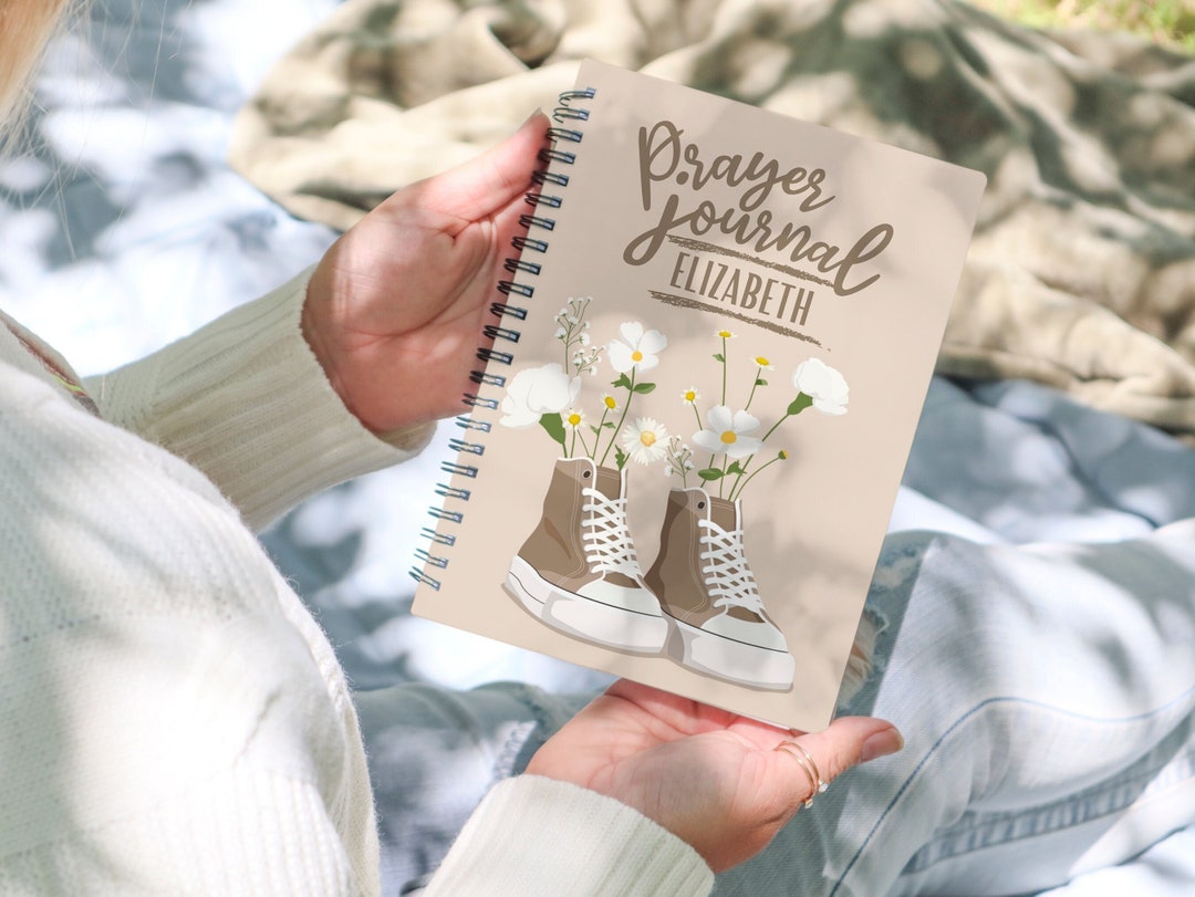 Personalized Prayer Journal for Christian Women, Bible Study Journal ...