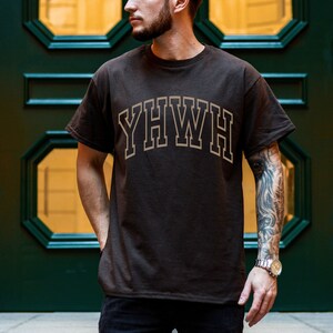 Varsity YHWH Shirt Christian T-shirt for Men Aesthetic Christian ...