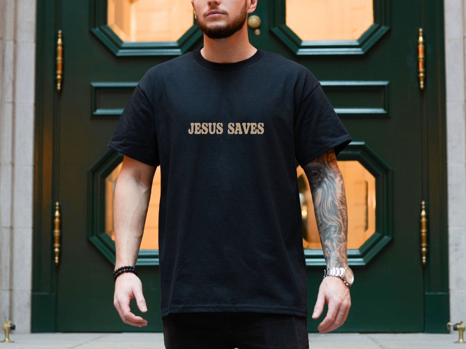 Aesthetic Jesus Saves Shirt Christian Apparel Brown Christian Shirt for ...