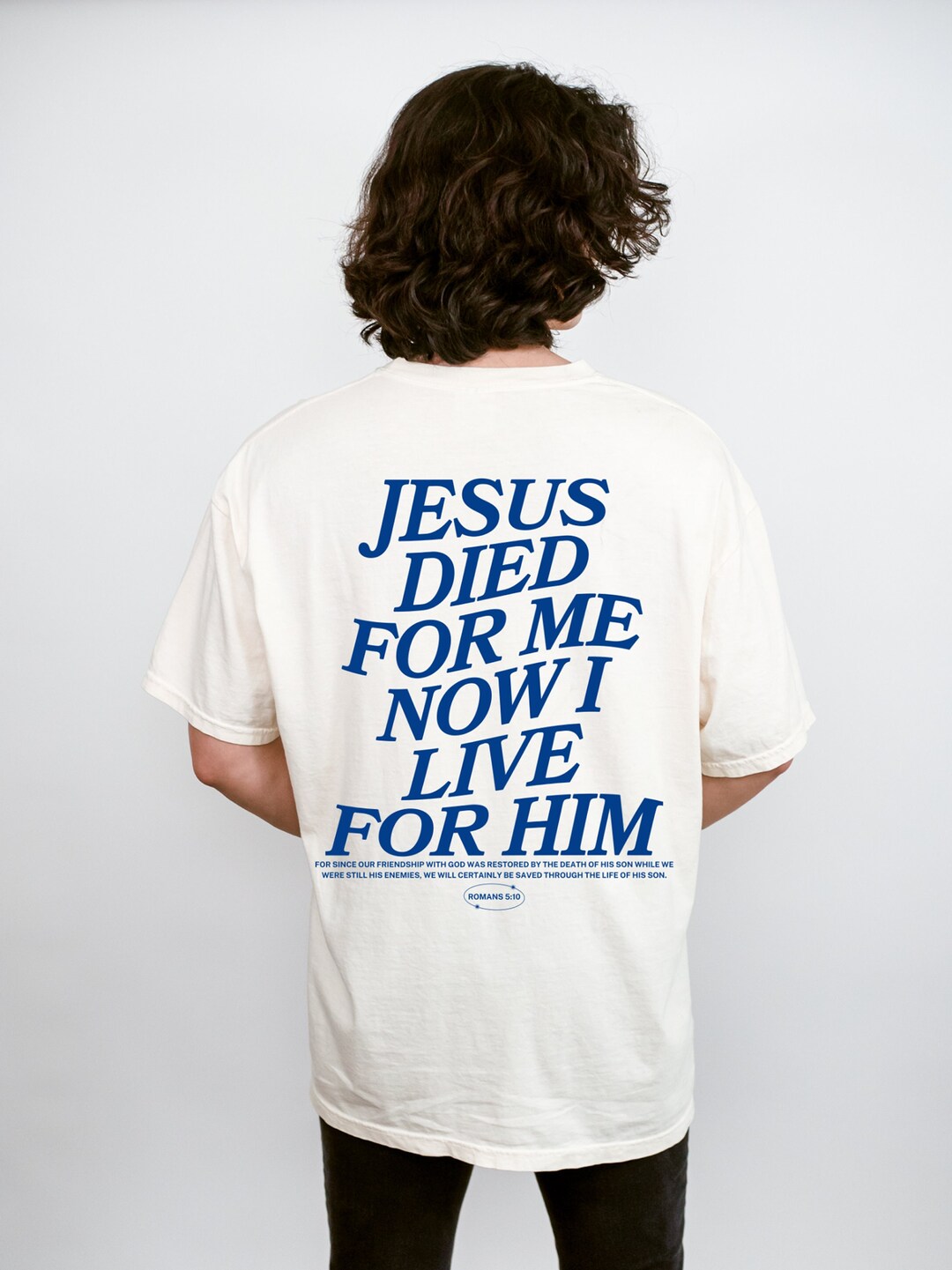 Christian T Shirt for Men Comfort Colors Jesus T-shirt Bible Verse ...