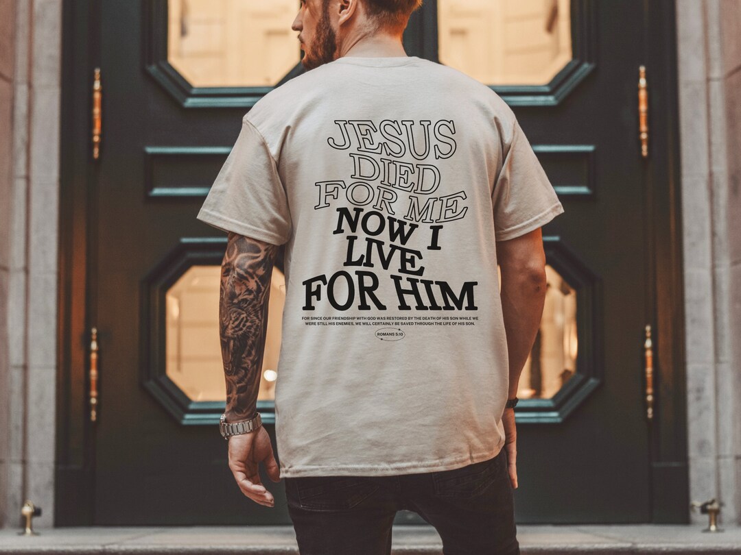 Christian Shirt for Men Jesus Shirt Aesthetic Christian Streetwear ...